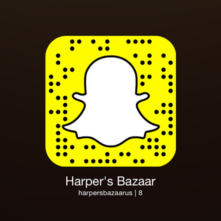 The BAZAAR Snapchat Directory, All you Need to Know - Harper's BAZAAR ...