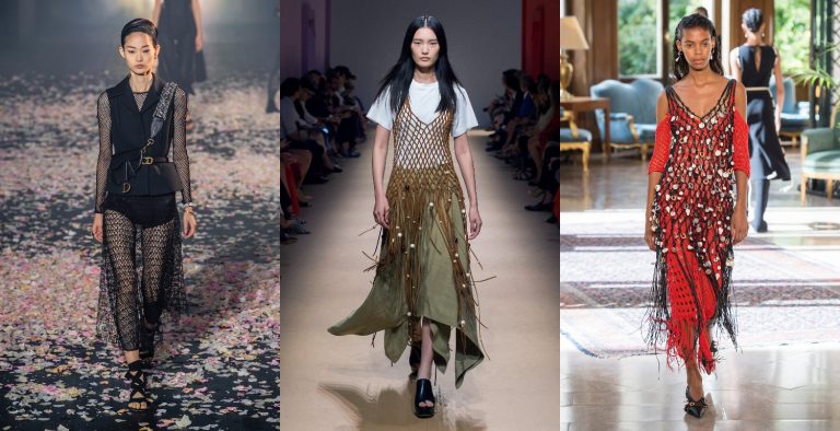 This Summer's Biggest Trend Is Fishing Nets Worn As Dresses - Harper's ...