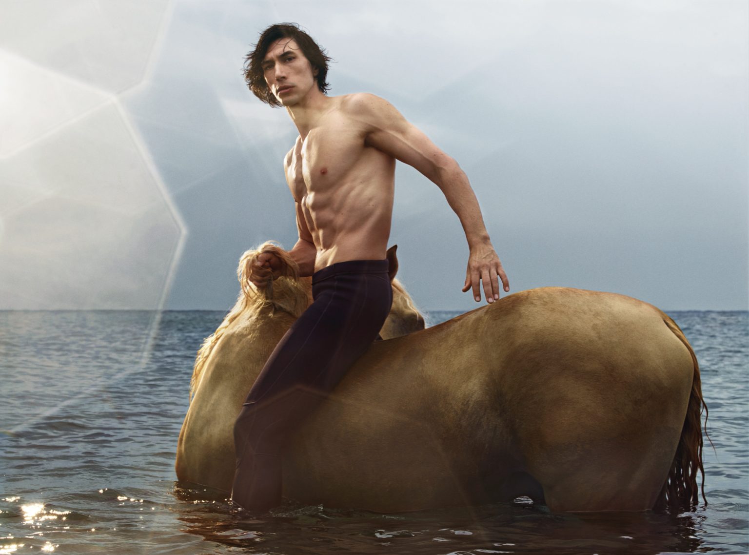 Adam Driver as a Centaur for Burberry is the Campaign we Didn’t Know we ...